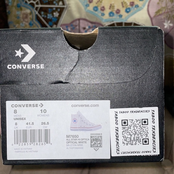 Converse | Shoes | Converse All Star Hi Sneakers In Optic White | Poshmark